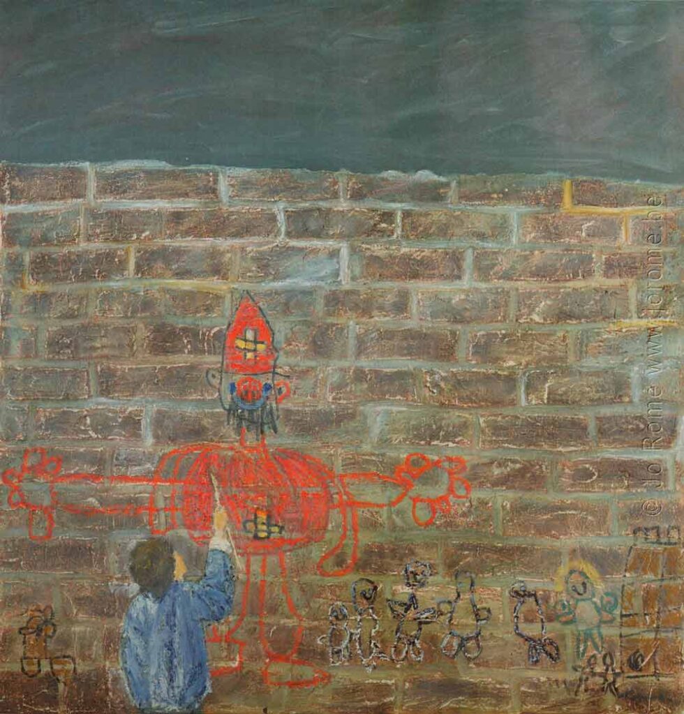 Alexandre peint saint Nicolas | Jo Rome